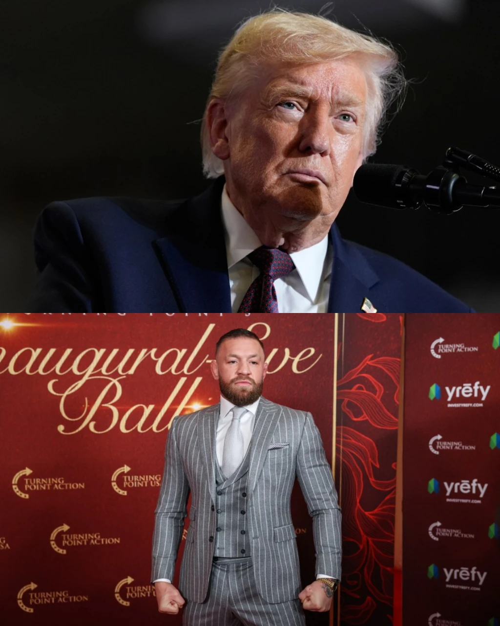 Donald Trump and outspoken Jake Paul critic Conor McGregor lead the ...