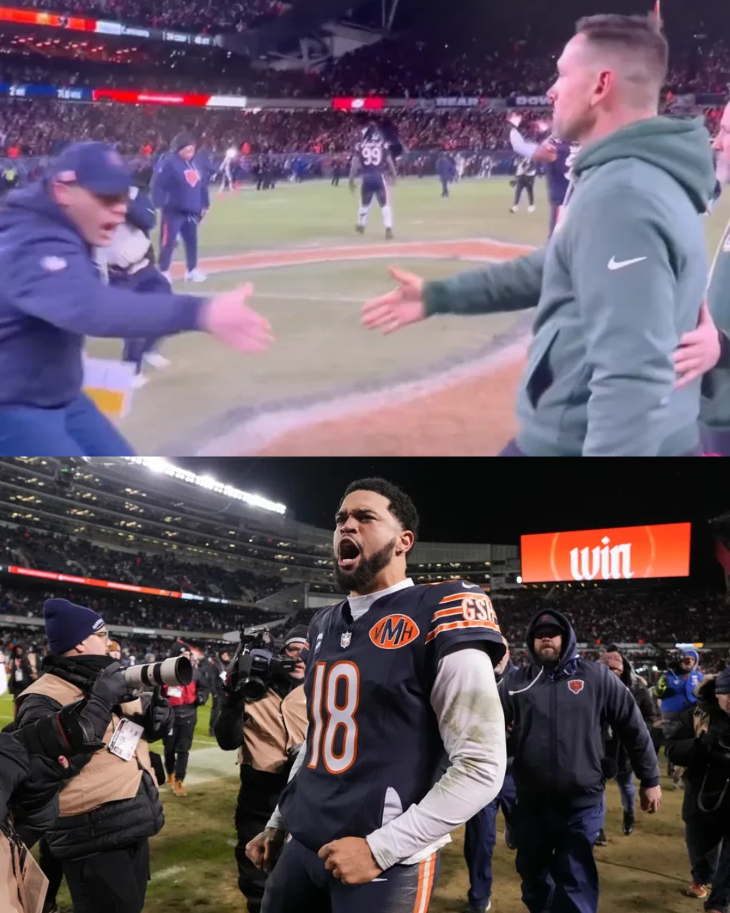 Ben Johnson brutally brushes off Matt LaFleur’s handshake after the ...